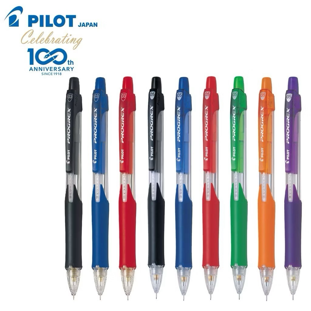 Pilot Progrex Mechanical Pencil 0.5/ 0.7/ 0.9mm H-125 / H-127 / H-129 ...
