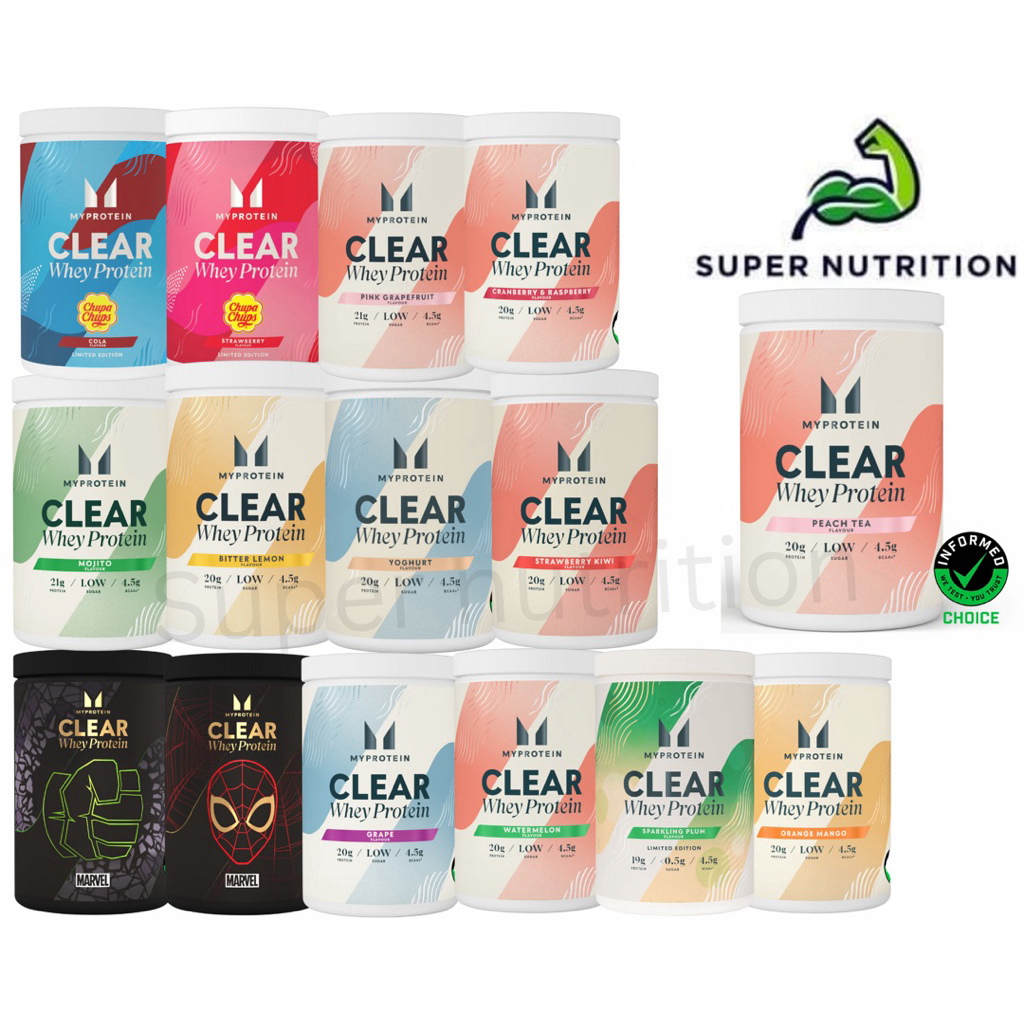clear whey protein powder Myprotein 分离乳清蛋白 | Shopee Malaysia