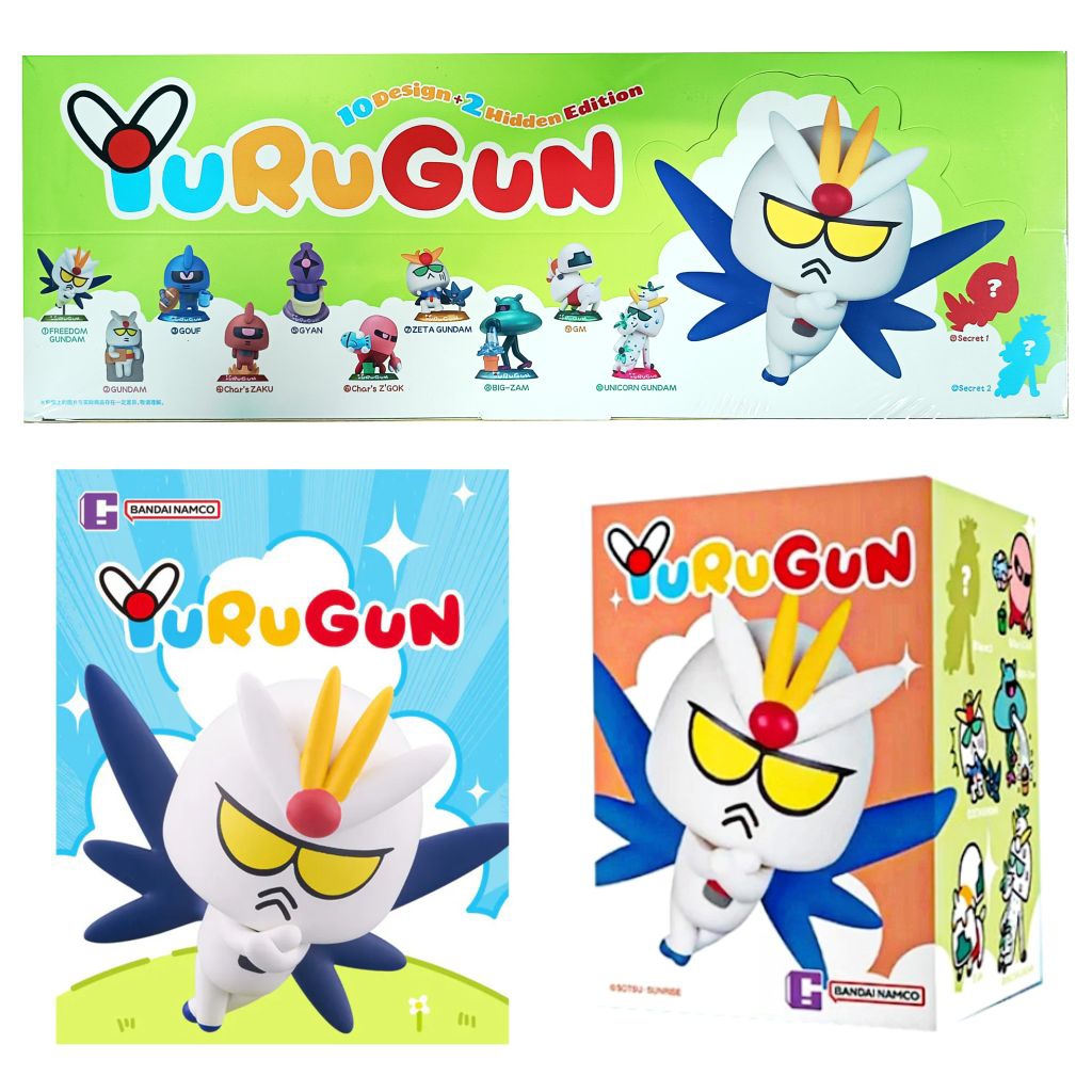 Bandai Mobile Suit Gundam Yurugun Vol. 2 Blind Box Freedom Gouf Zaku ...
