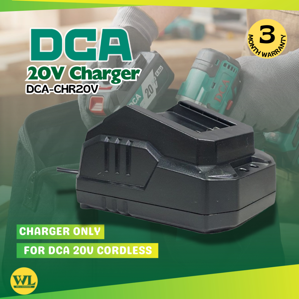 DCA 20V 2.0A Fast Charger (Cordless Charger DCA) for DCA / Dong Cheng ...