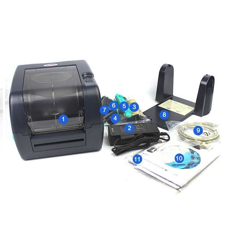 TSC TTP 345 USB+SERIAL+LPT Barcode Label Printer | Shopee Malaysia