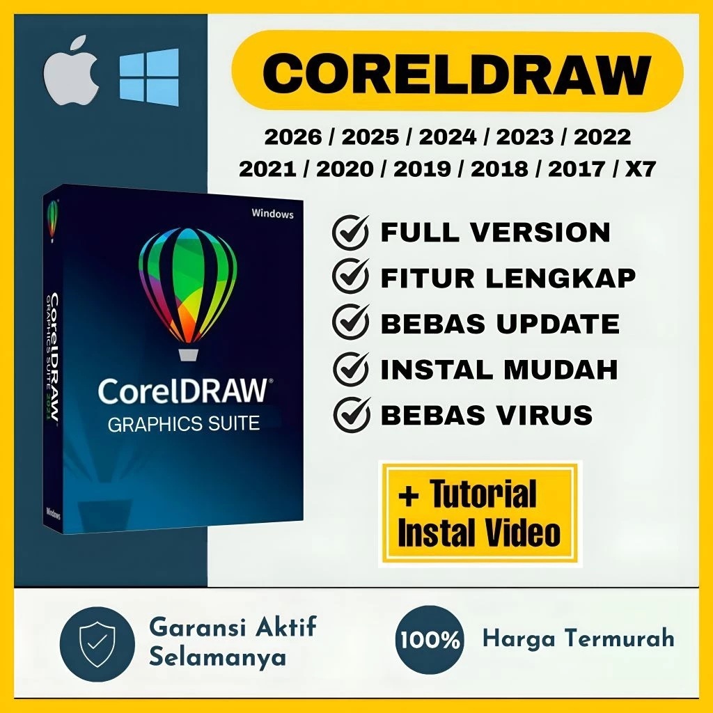 CorelDRAW Graphics Suite 2025 Latest for Windows & macOS | Shopee Malaysia