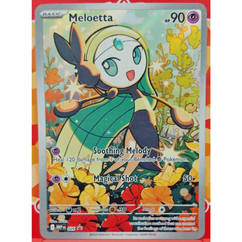Meloetta - 026 - ME: Mega Evolution Promo (MEP) | Shopee Malaysia