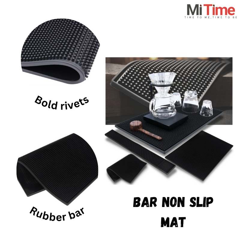 [Ready Stock] Cafe Rubber Bar Mat Silicone Soft Pad Anti Slip Mat ...