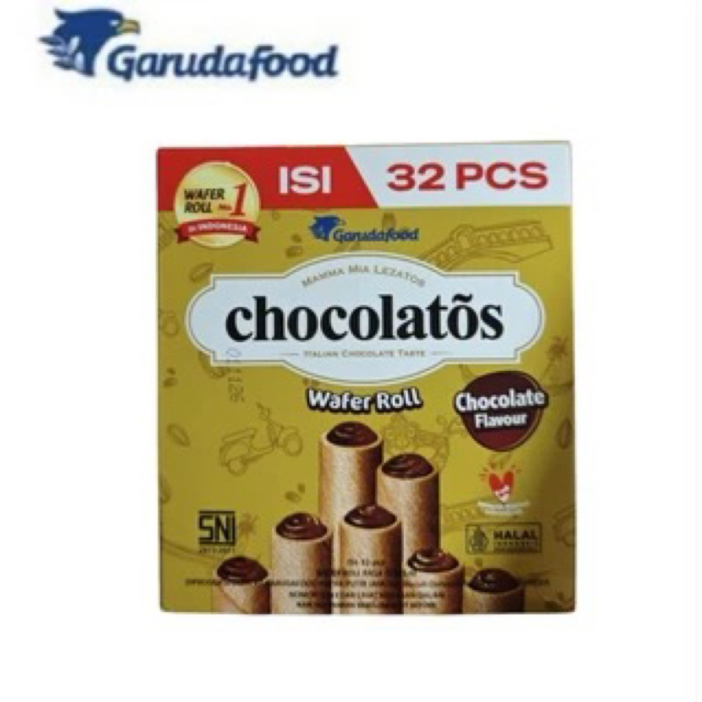chocolatos waffer 1box isi 32pcs | Shopee Malaysia