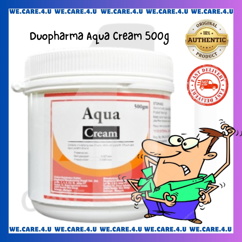 [FOR DRY SKIN/ ECZEMA] DUOPHARMA AQUA CREAM/ AQUEOUS CREAM 500G (CCM ...