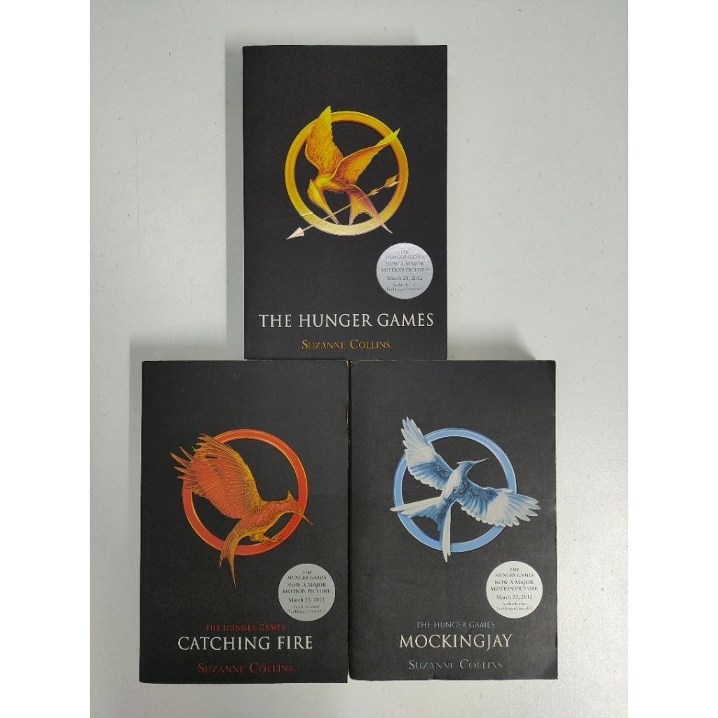 [BB] [Used] The Hunger Games Trilogy (3 Books Set) by Suzanne Collins ...