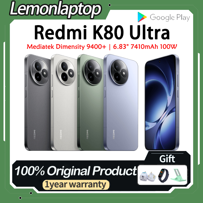 Redmi K80 Ultra Mediatek Dimensity 9400+ 6.83inches 1280 x 2772 7410mAh ...