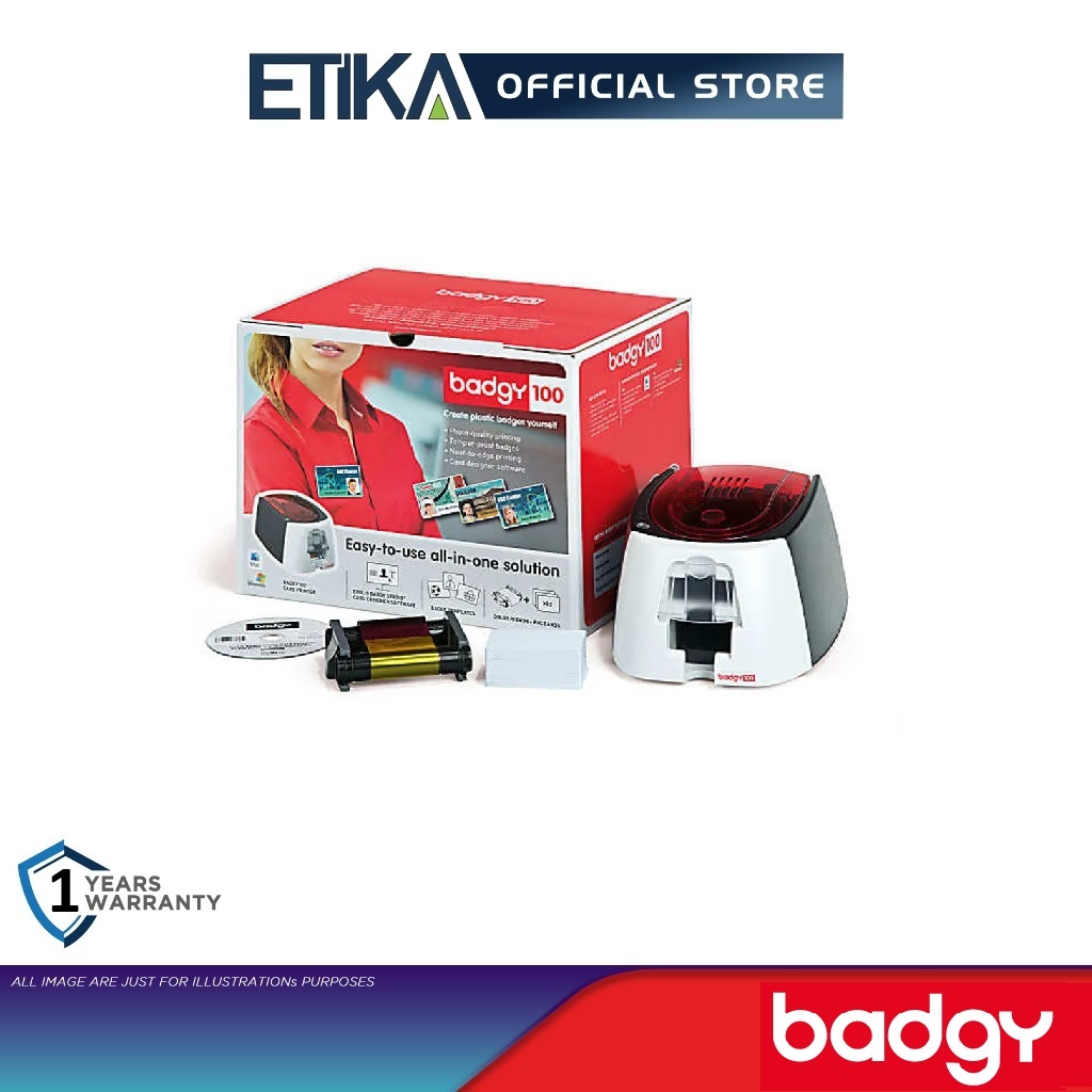Badgy 100 & Badgy 200 | BADGY Card Printer | Shopee Malaysia
