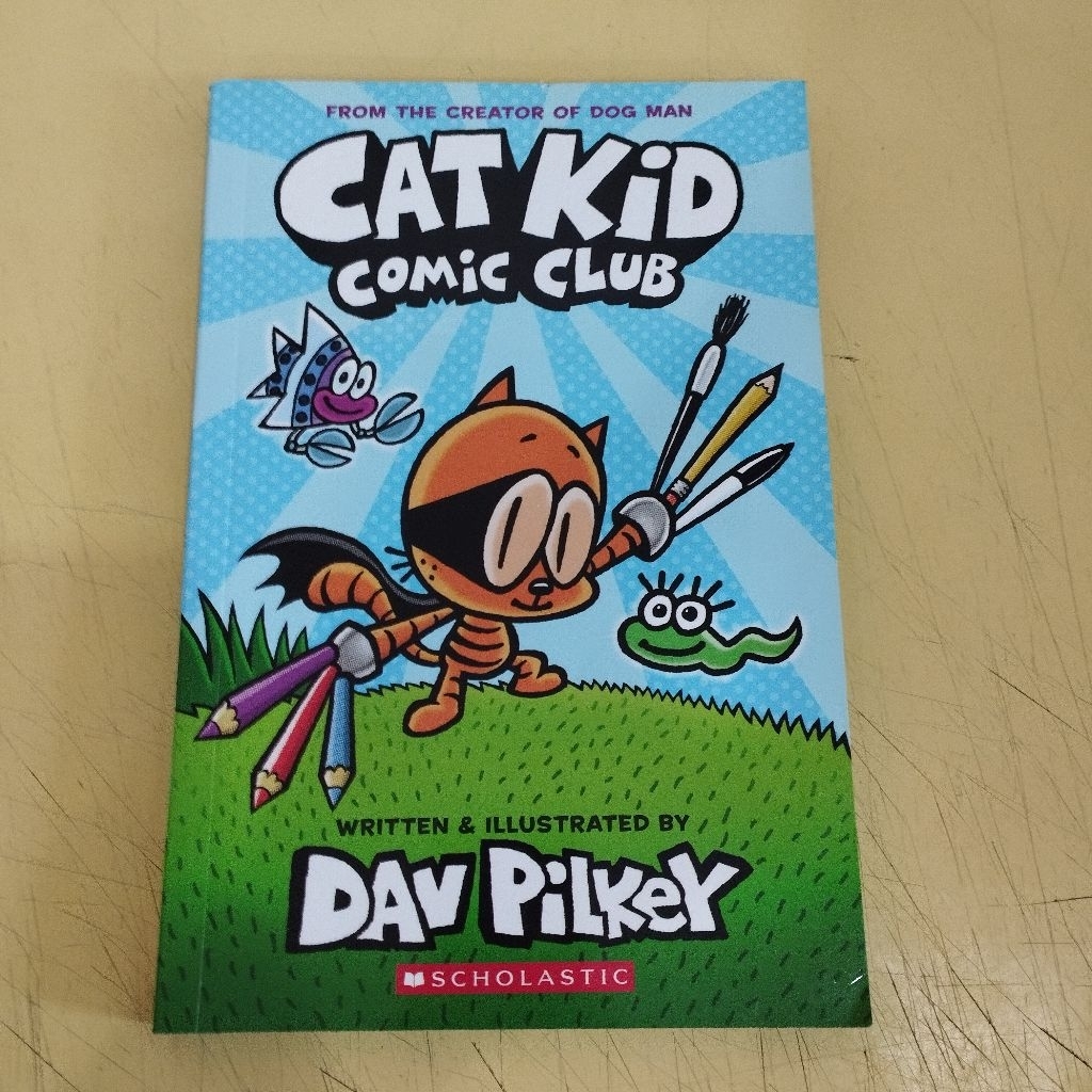 (ENG) DAV PILKEY - CAT KID COMIC CLUB | Shopee Malaysia