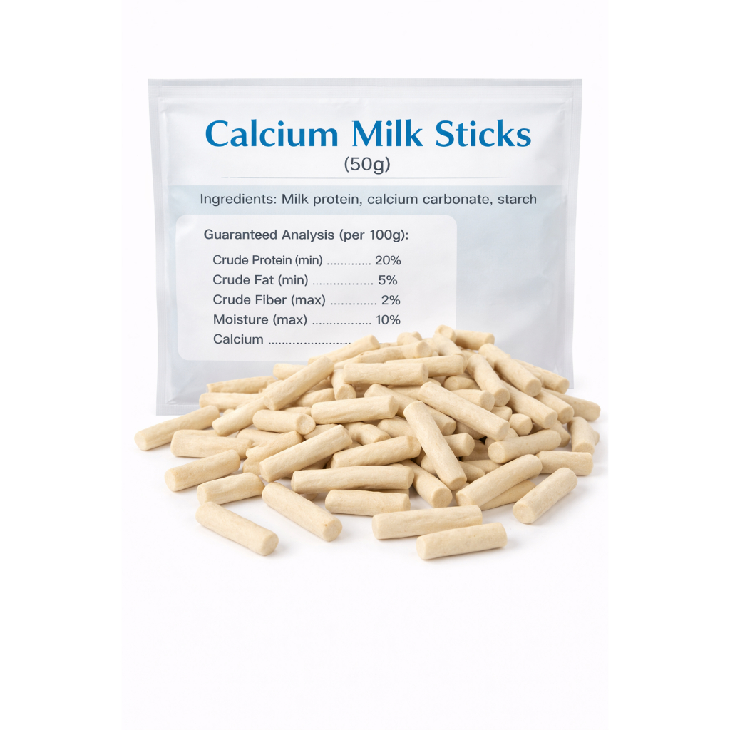 Calcium Milk Sticks 50g (suitable for dogs & cats) | Shopee Malaysia
