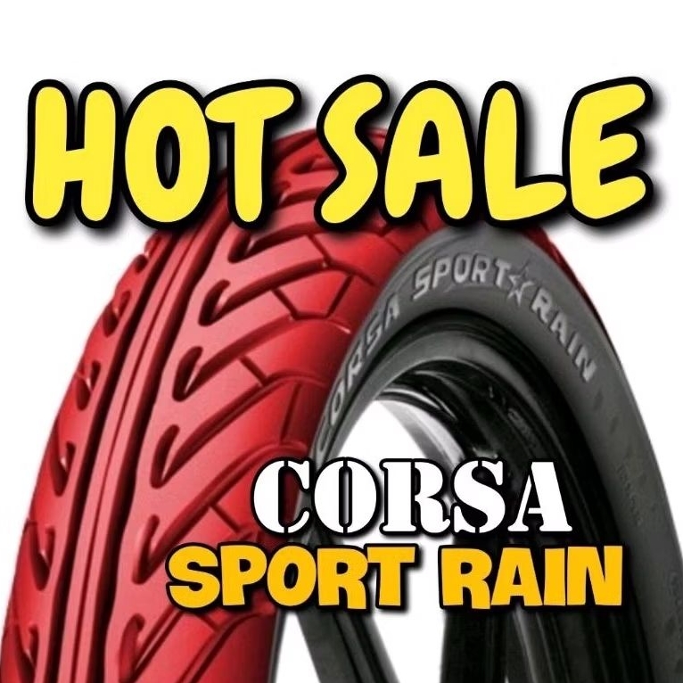CORSA SPORT RAIN TUBELESS TYRE TIRE SPORTRAIN SR 70/90 80/90 987 100/80 ...