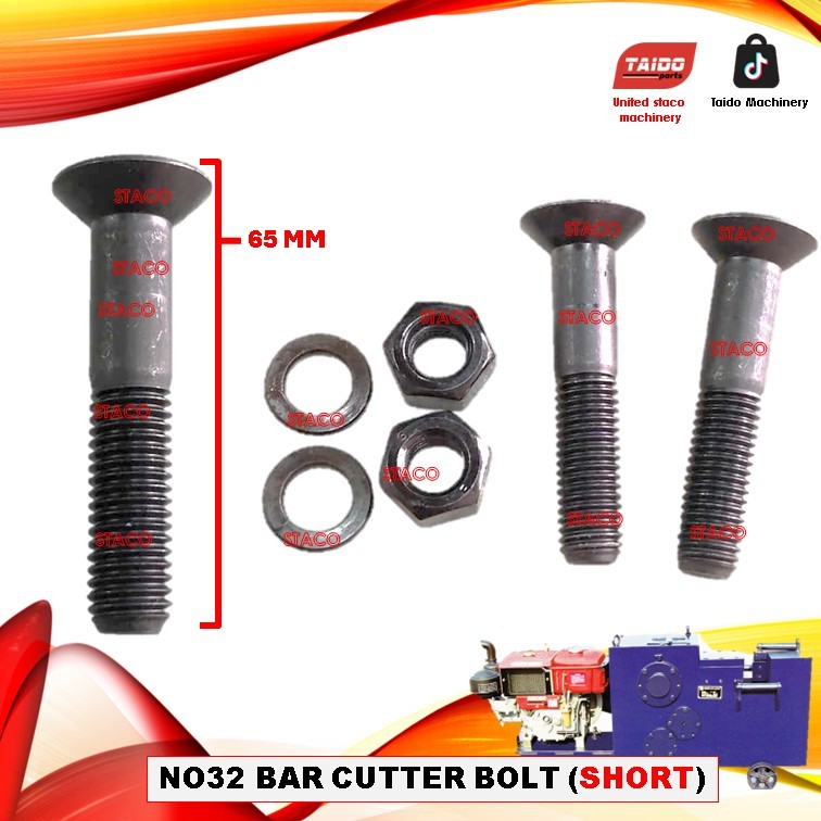 BAR CUTTER BOLT SHORT AND LONG NO32 AND NO42 | Shopee Malaysia