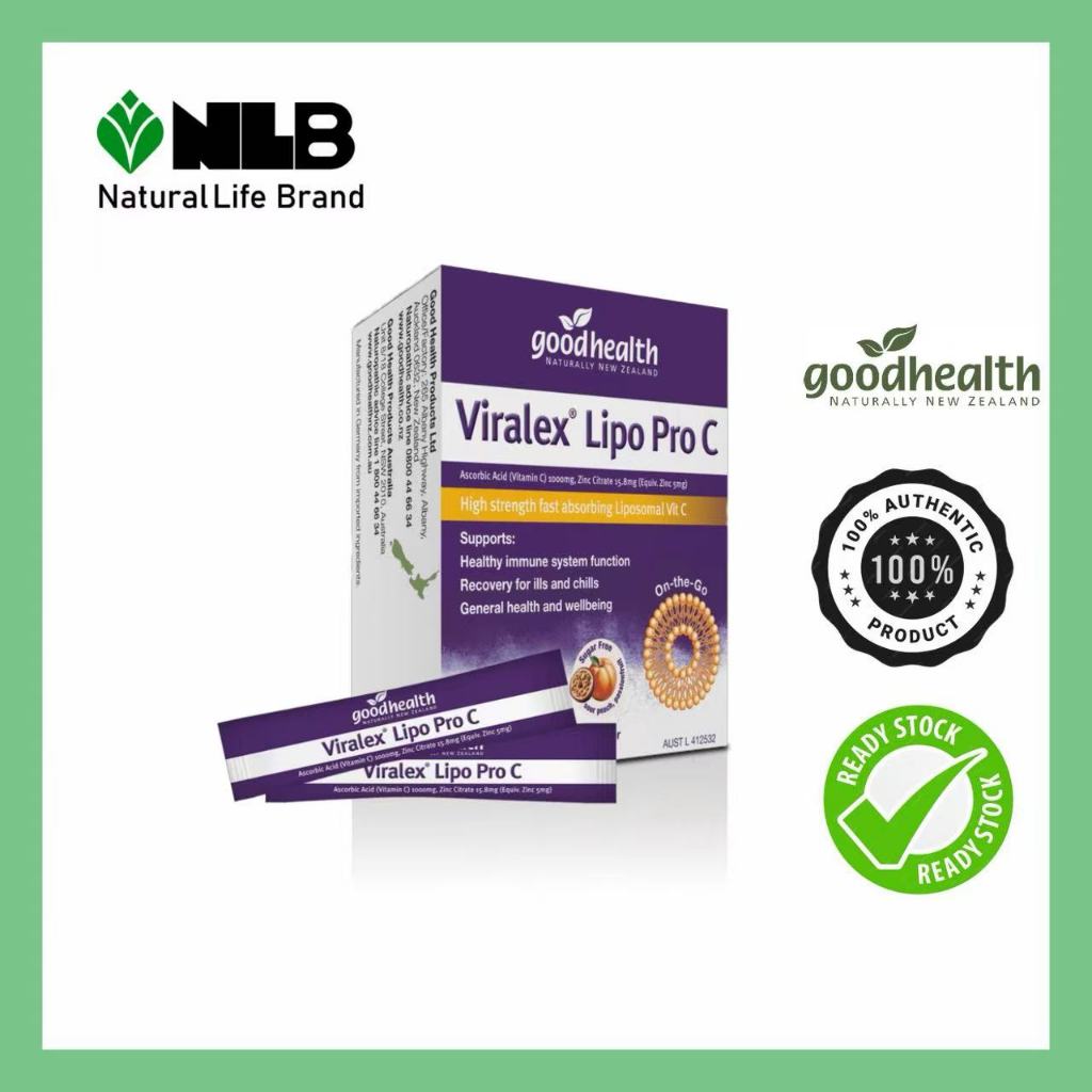 Good Health Viralex Lipo Pro C 20 Sachets (Ready Stock) | Shopee Malaysia