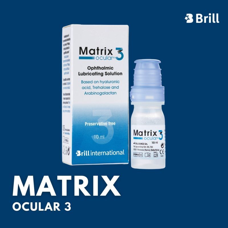 Matrix Ocular 3 Eye Drop 10mL (Exp: March 2028) For Dry Eyes Refresh ...