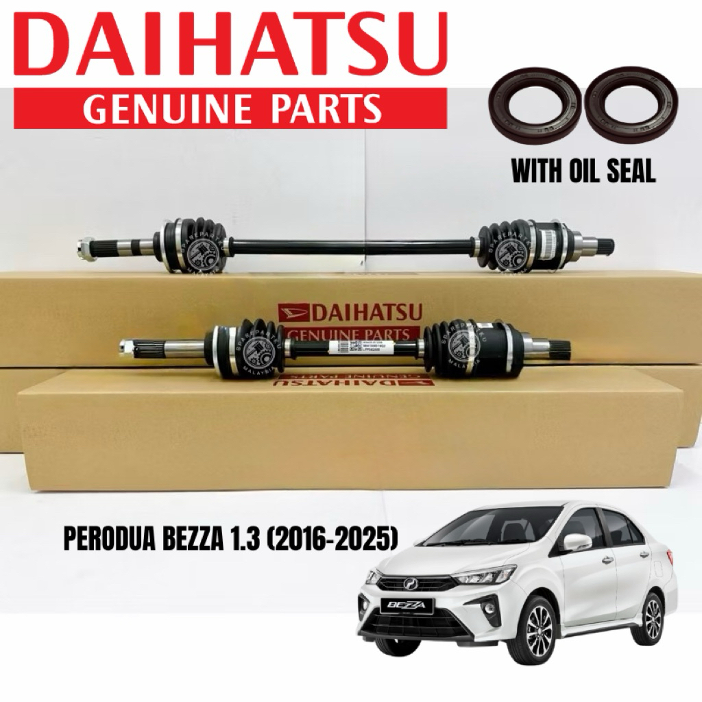 PERODUA BEZZA 1.3 (2016-2025) DRIVE SHAFT DAIHATSU GENUINE PARTS ...