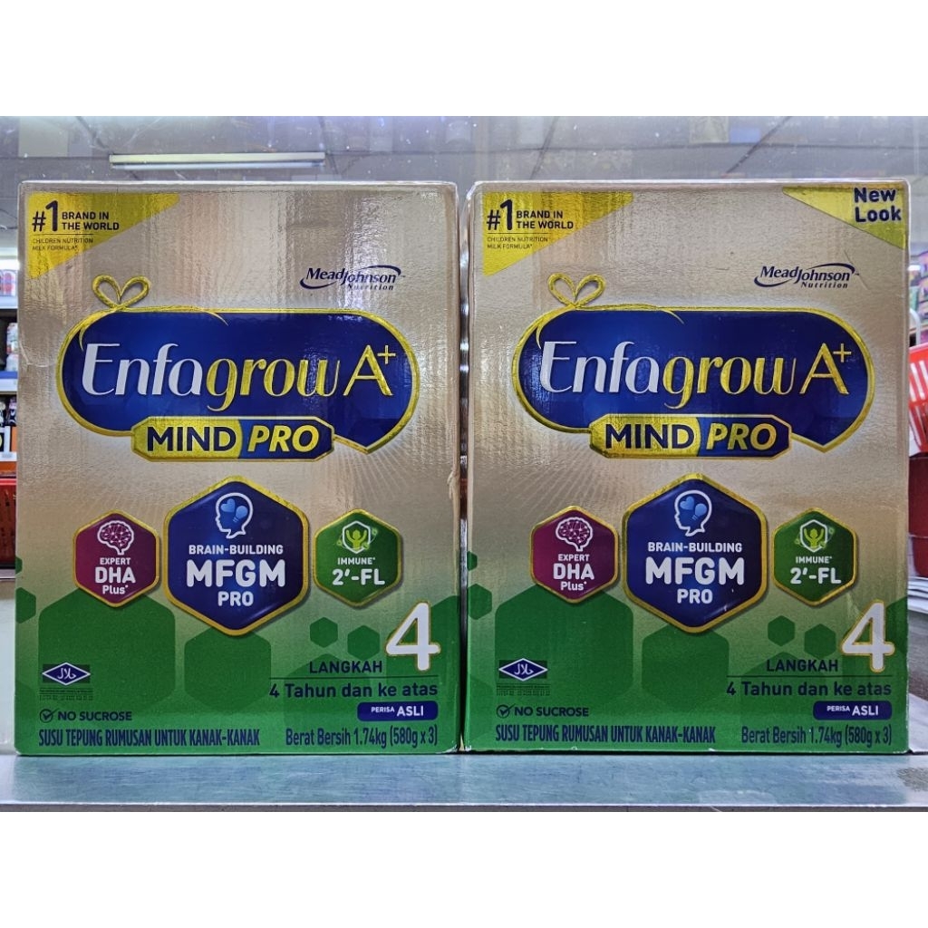 Enfagrow A+ Step 4 1.74kg {Asli} {N}Exp;;08 To 12-2026-2027 | Shopee ...