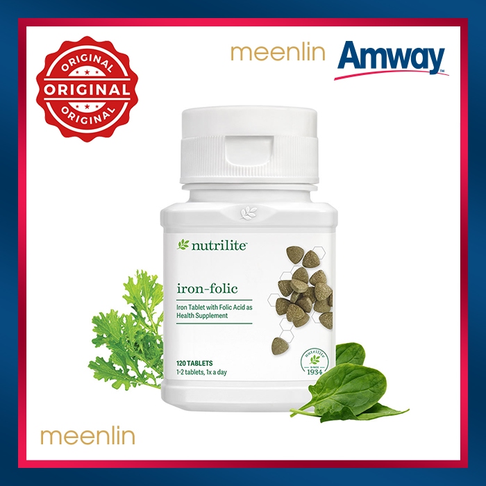 Nutrilite Iron Folic - 120 tab | Shopee Malaysia