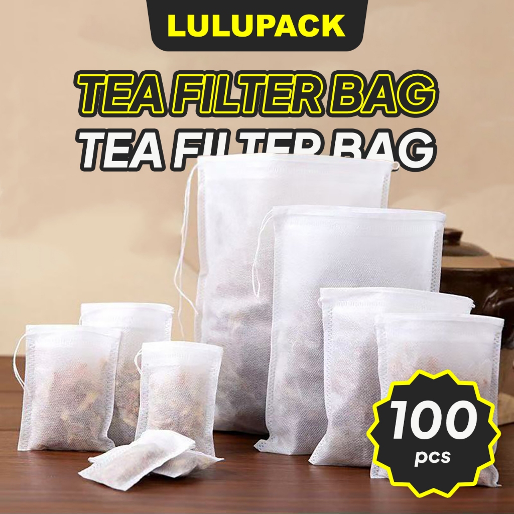 LULUPACK Empty Tea Bag Filter Uncang Teh Kosong Tea Sachet Packaging ...