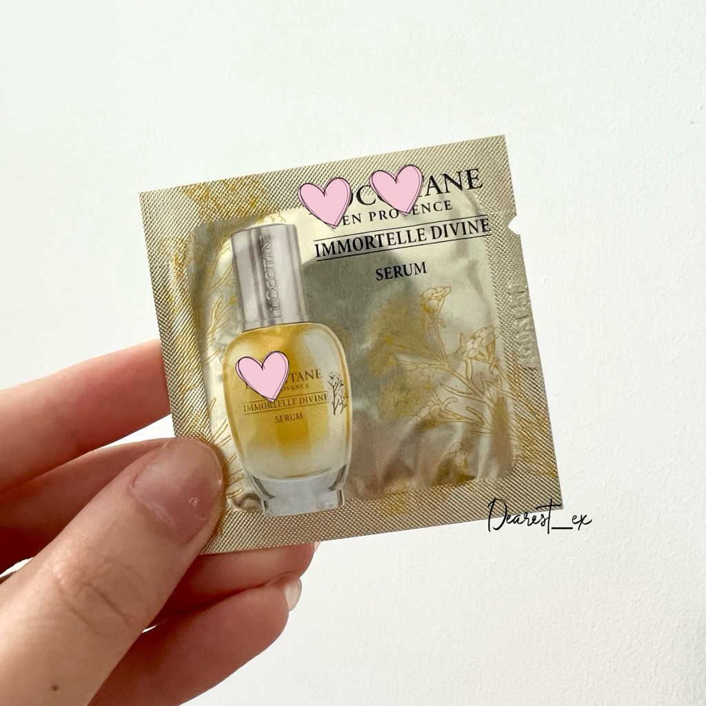Loccitane Divine Anti-Aging Face Serum 1ml Sample Pack Sachet Pek ...