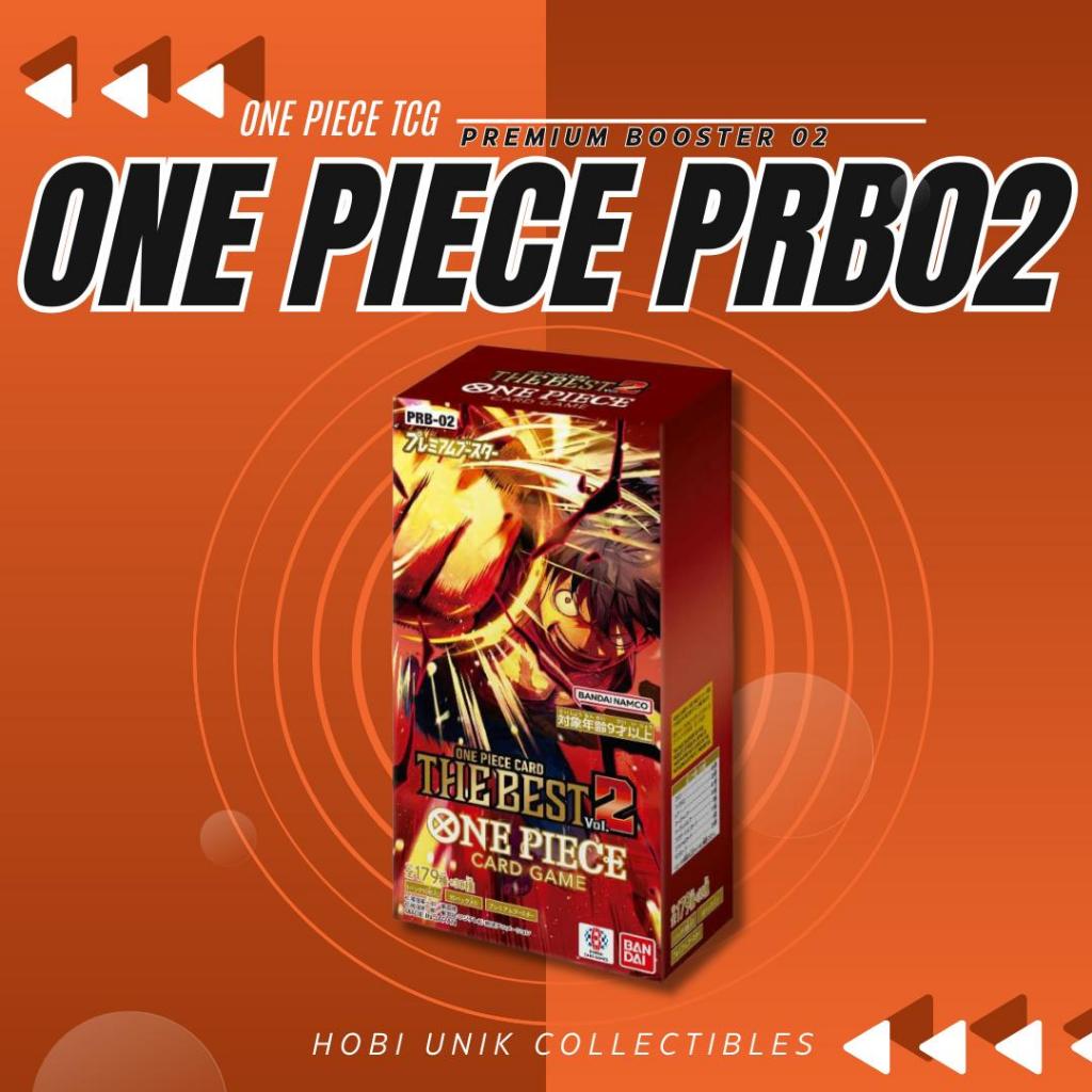 (Live Rip)[PRB02] One PIece TCG : Premium Booster 02 Box | Shopee Malaysia