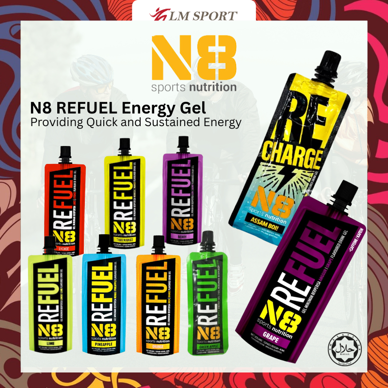 [Hot] N8 REFUEL ENERGY GEL | Sports Energy Supplement | Fast Energy ...