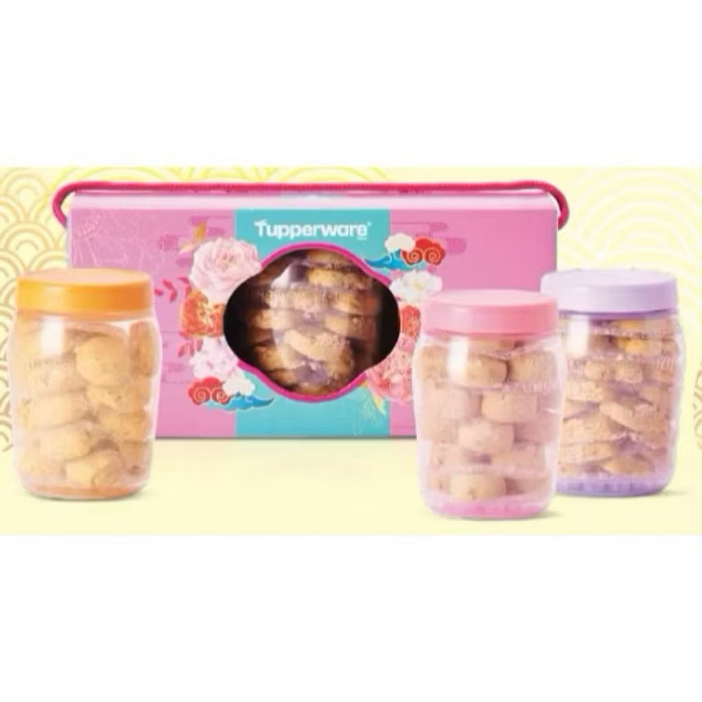 Tupperware Cookies Set 2026( pack in box) | Shopee Malaysia