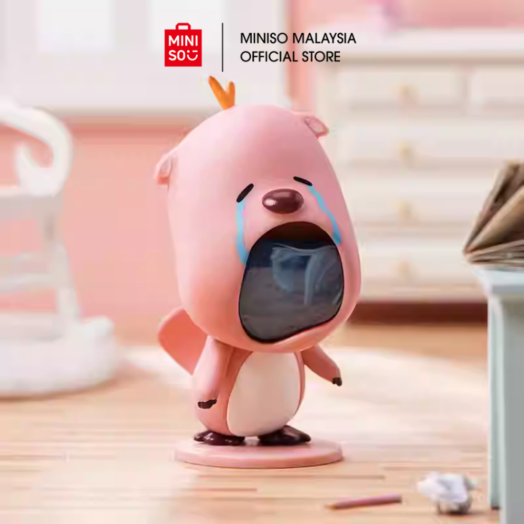 MINISO Zanmang Loopy Koleksi Freaky Shaking Head Surprise Box Figure ...