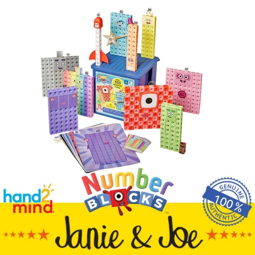 Numberblocks Heroes with Zeroes MathLink Cubes Activity Set by ...