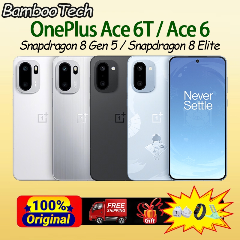 Oneplus Ace 6T Snapdragon 8 Gen 5 OnePlus Ace 6 Snapdragon 8 Elite 6.83 ...