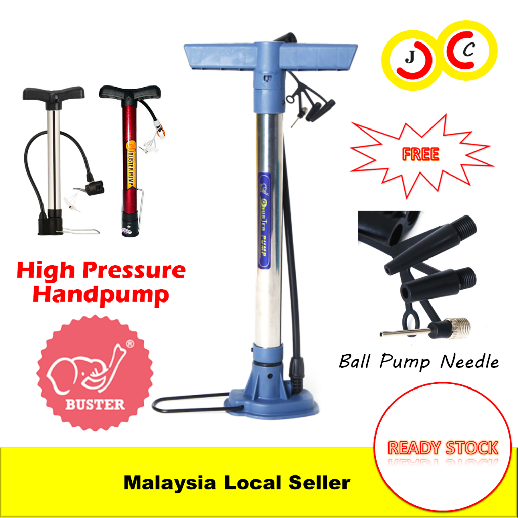 BUSTER Mini Bicycle Hand Pump Cheap Portable Mini Handpump Pam Angin ...