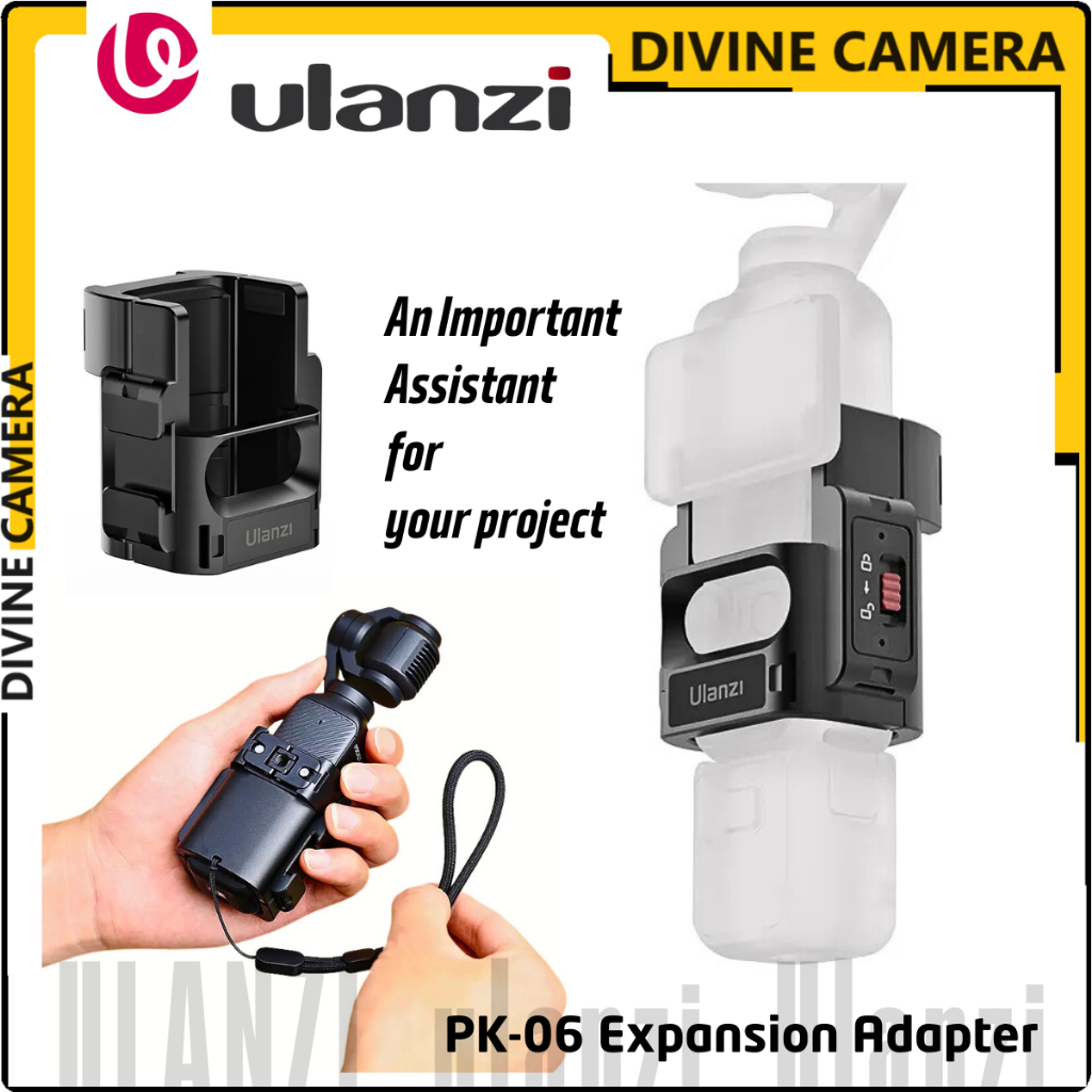 Ulanzi PK06 Expansion Adapter Mount for DJI Osmo Pocket 3 | Shopee Malaysia