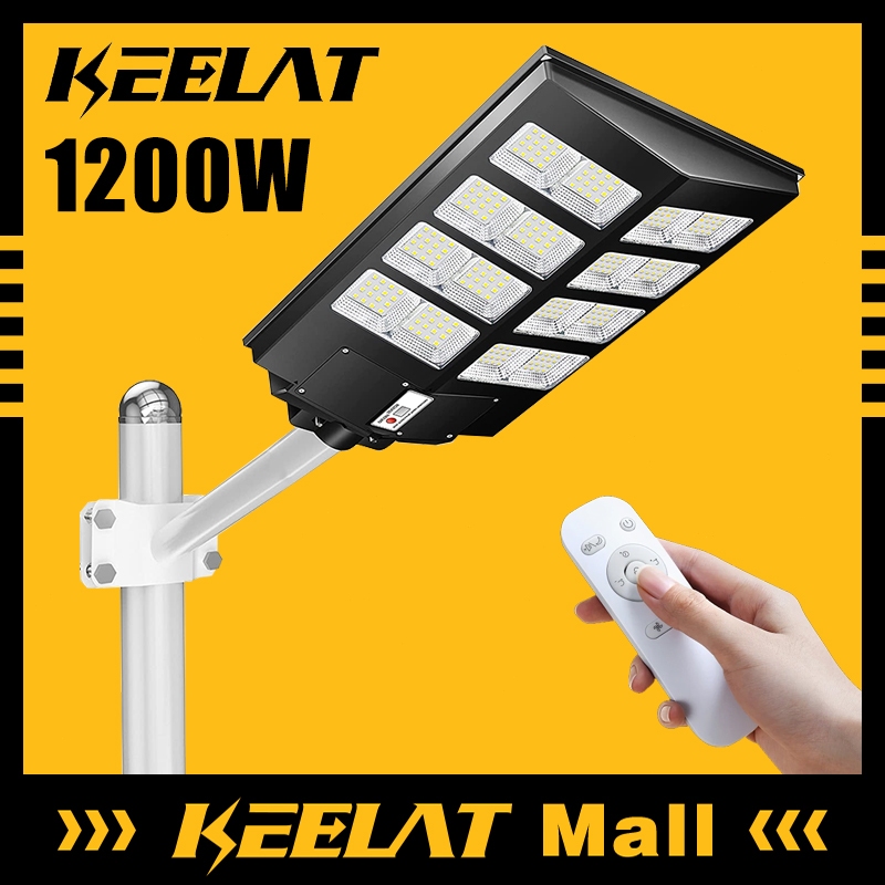 KEELAT Solar Light outdoor 100w 800w 1200W Solar Street Light Lampu ...