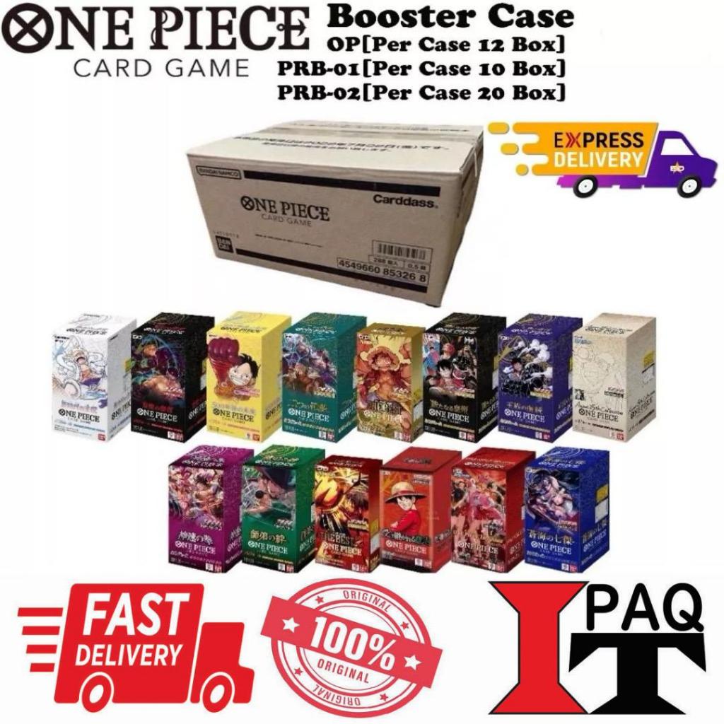 One Piece TCG Booster Case JP OP14 / EB 04/ EB 03 / OP13 / PRB02 / OP12 ...