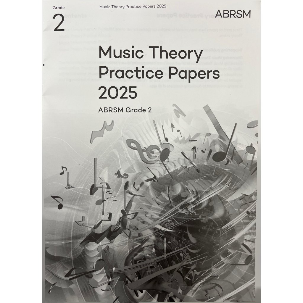 MUSIC THEORY PRACTICE PAPERS 2025 GRADE 2 | Shopee Malaysia