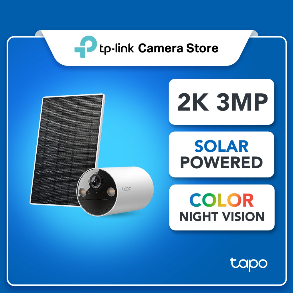 TP-Link Tapo C410 KIT | Superior 2K 3MP Visuals | Wire-Free Battery ...