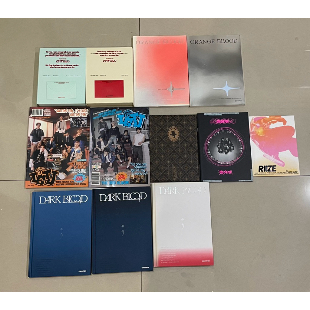 [totoroze] Boy Group Idol Official Unsealed Albumo | Shopee Malaysia