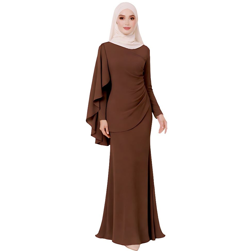 NEW BATIK STYLE JUBAH MUSLIMAH NEW STYLE READY STOCK JUBAH RAYA SPECIAL ...