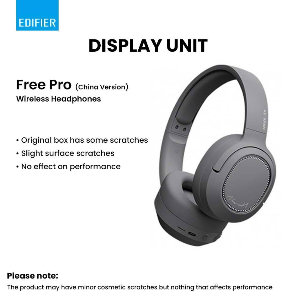 Edifier Free Pro [China Version] [Display Unit 2127000088982] Hi-Res ...