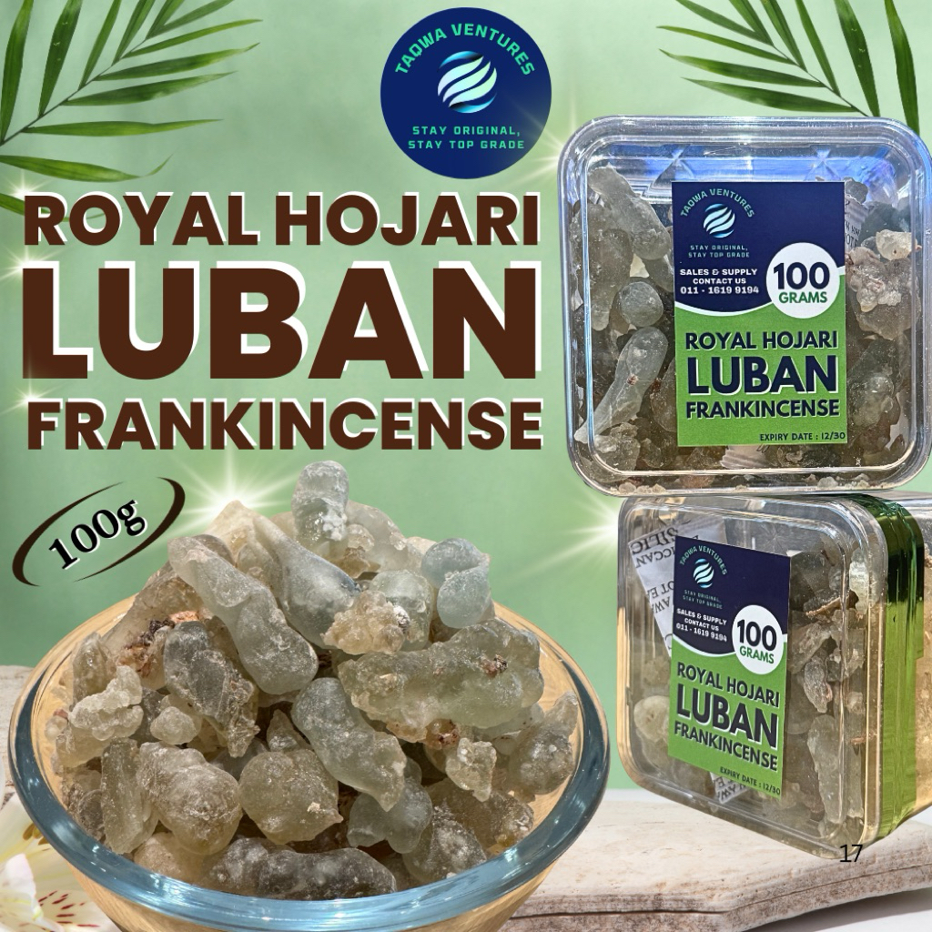 Royal Hojari Luban | Premium Frankincense Boswellia Sacra | Asli & Gred ...