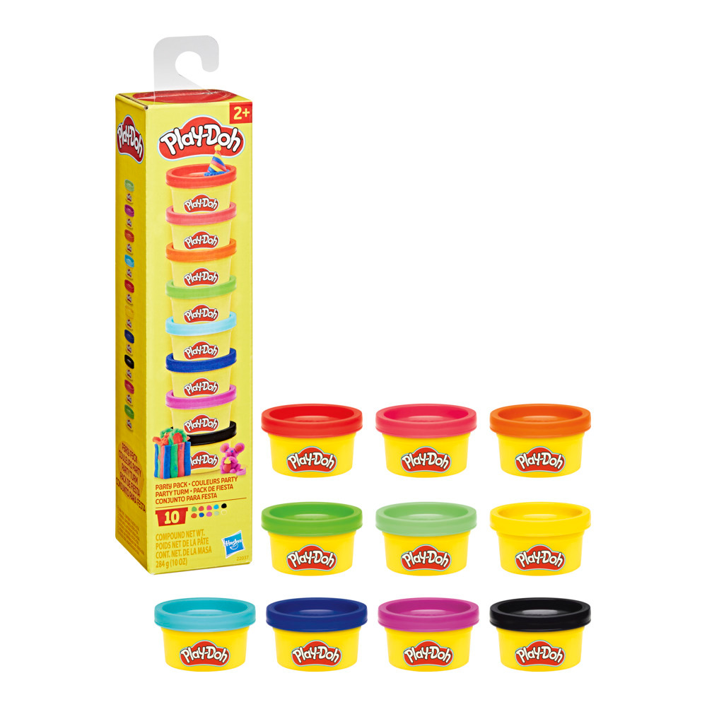 Play-Doh Party Pack, 10 Mini Play-Doh Cans, Kids Party Favors, Arts and ...