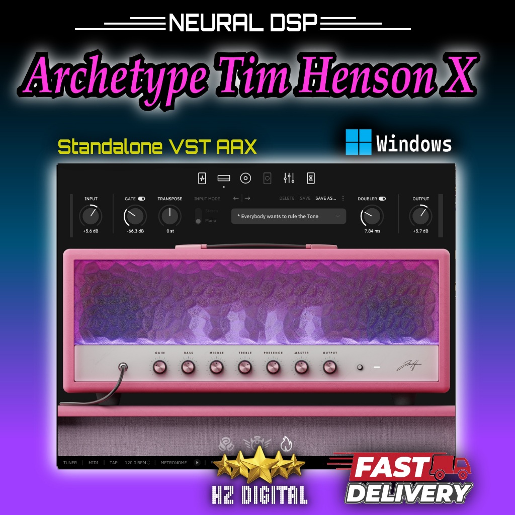 Neural DSP Archetype Tim Henson X | VST AAX Plugin For Windows | Shopee ...