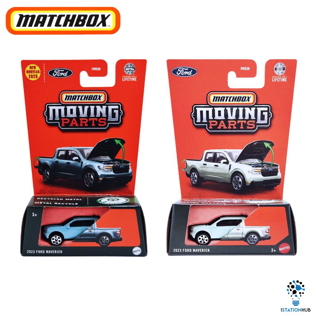 Matchbox Moving Parts 2023 Ford Maverick Car | Cars Collector Kids Toys ...