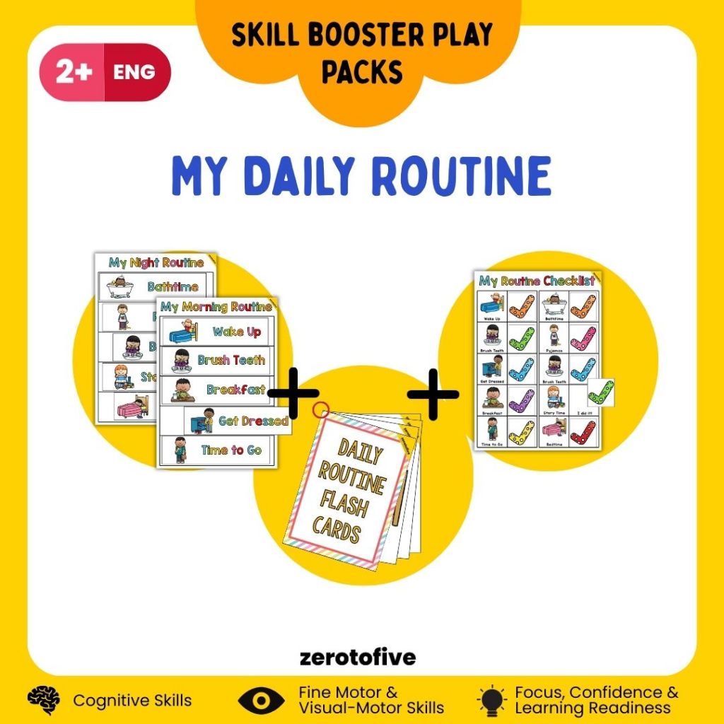 Visual Schedule/Routine/Chore Chart/Flash Card for Children Behavior ...