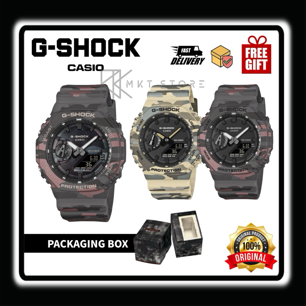 Original Casio G-shock TMJ Camouflage Cool Design GA-2100CM-5A / GA ...