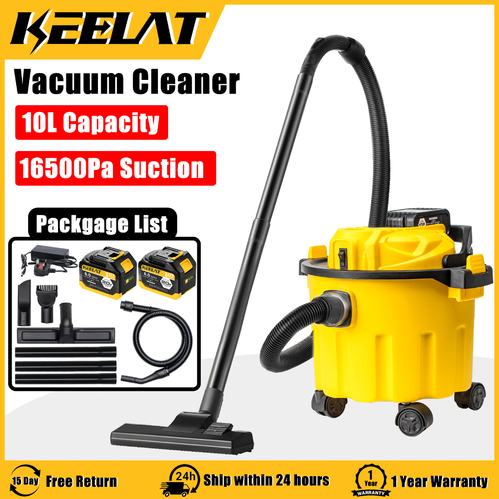 KEELAT 2 in 1 Vacuum Cleaner Powerful Bucket Type Dry Cleaning Machine ...