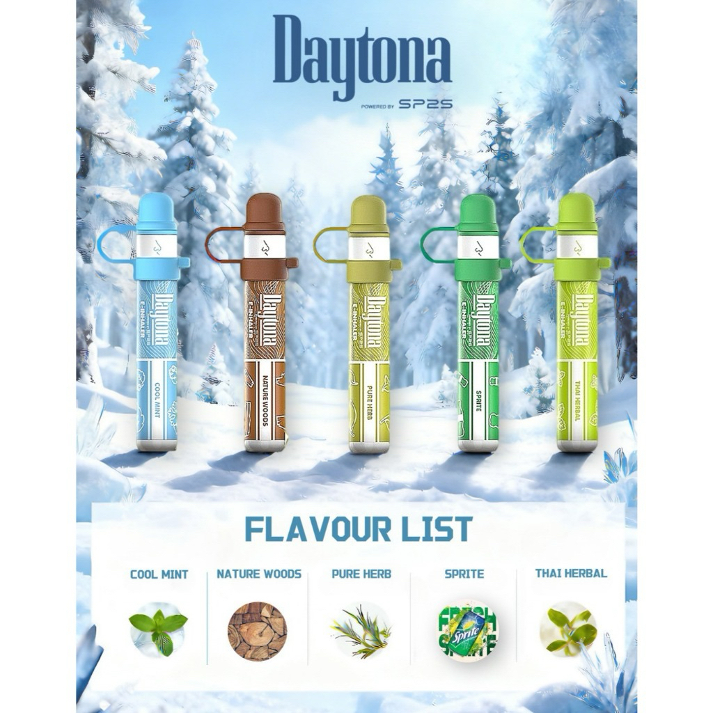DAYTONA E-INHALER SP2S nose inhaler nasal inhaler Penyedut hidung ...