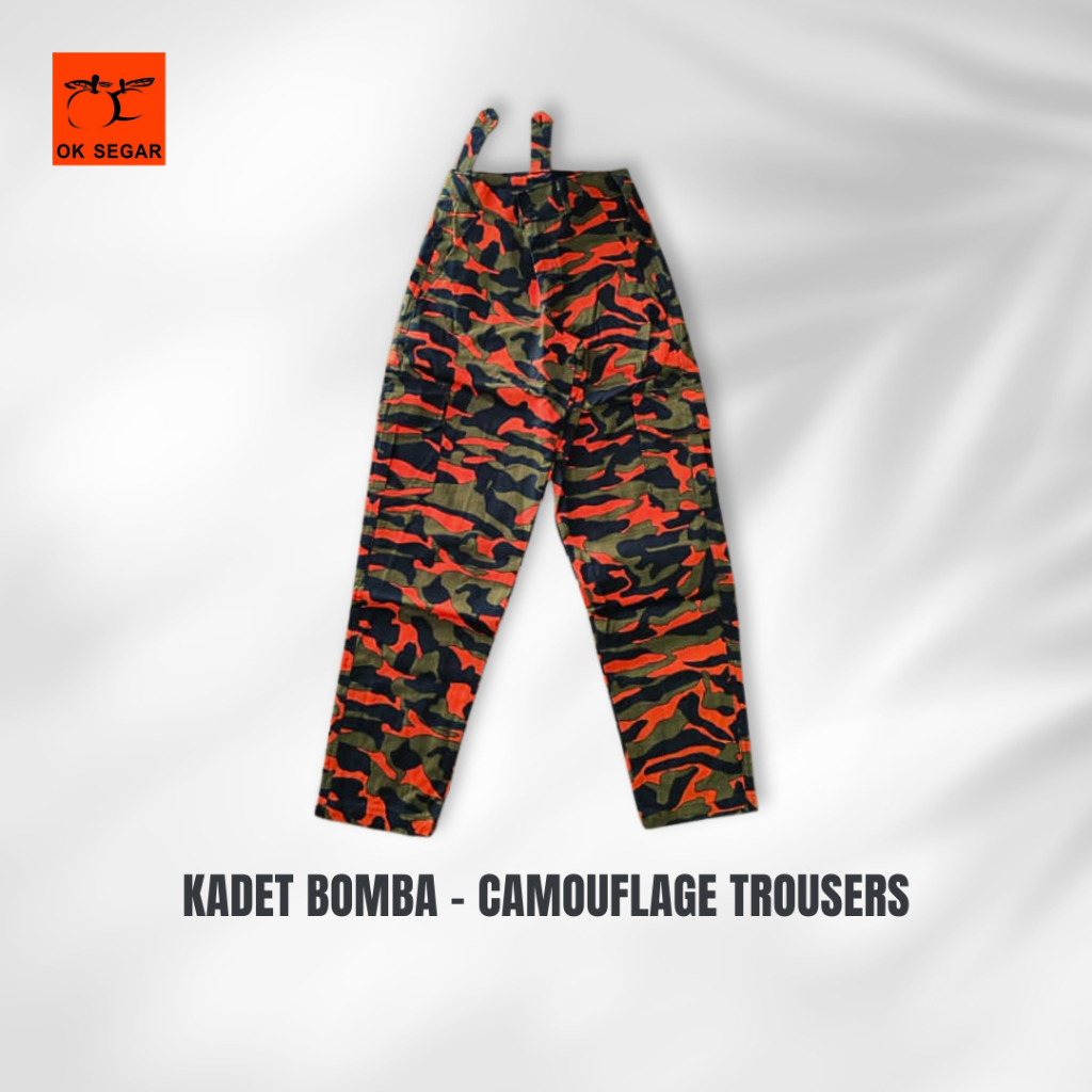 Kadet Bomba Long Pants (Celoreng) Size 24-50 | Shopee Malaysia