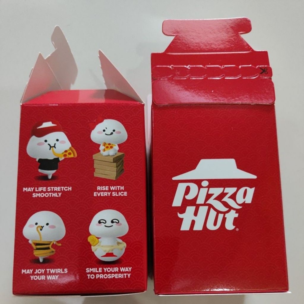 Limited Edition 4 Fingers Crispy Chicken QRAVE/Pizza Hut KFC CNY QUBY ...