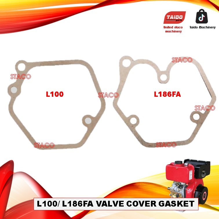 DIESEL ENGINE 10HP MODEL L186 VALVE COVER AND GASKET | Shopee Malaysia